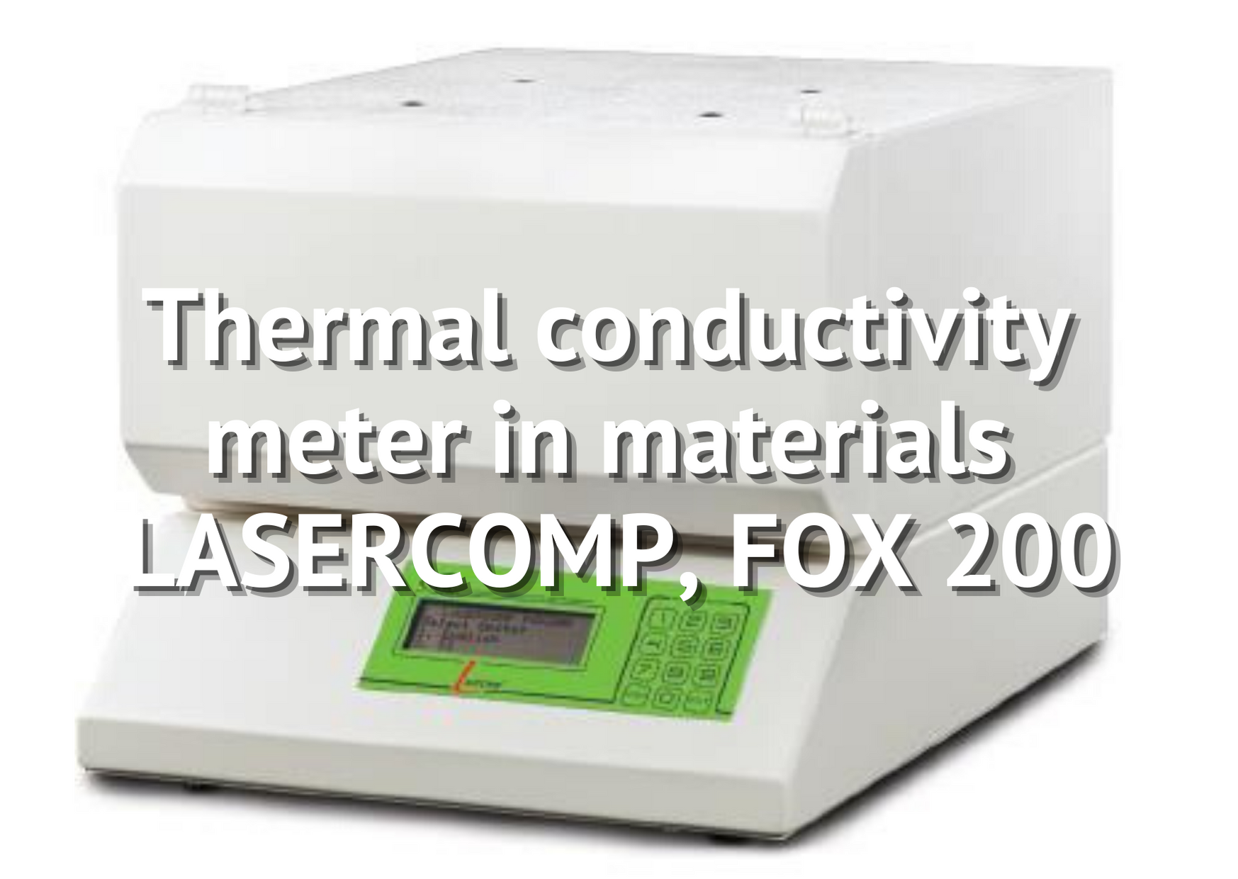 Thermal Conductivity Meters at Russell Romine blog